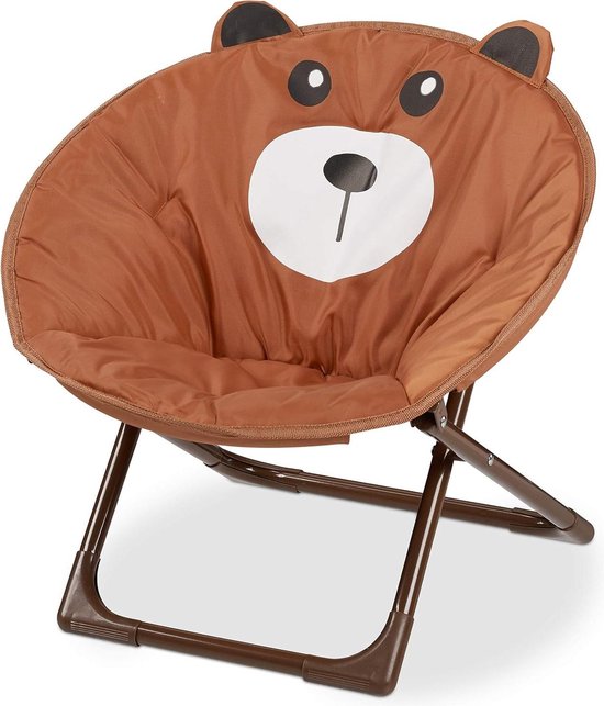Kinderen inklapbare maanstoel voor binnen en buiten - kinderklapstoel ...