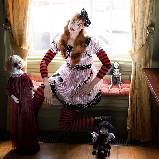 Boland - Decoratie Lachende Dolly (90 cm) - Horror - Horror | bol