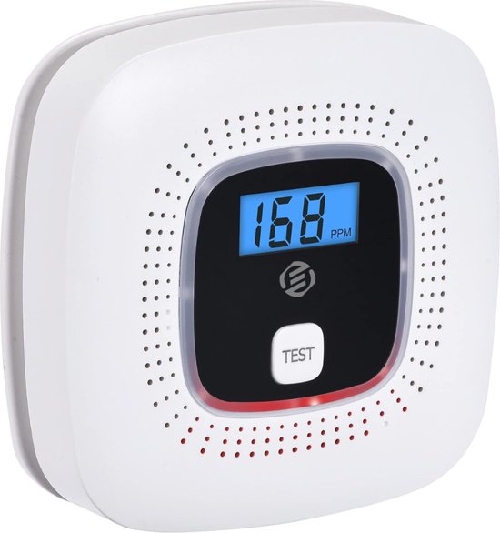 Equivera Koolmonoxidemelder - Koolstofmonoxidemelder - Koolmonoxide ...