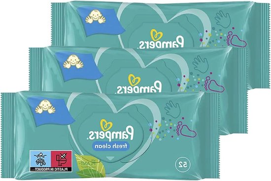 Pampers Baby Doekjes Multipack - Natte Doekjes voor Gezicht Hand Body ...