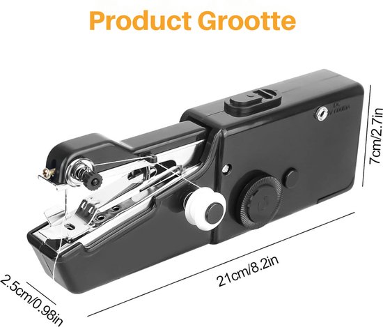 Handnaaimachine - Mini Naaimachine - Naaisetjes Inclusief Accessoires ...