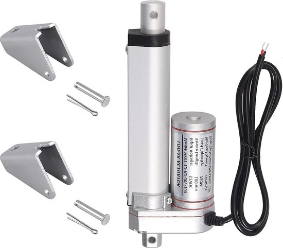 Linear Motion Gate Opener Actuator Motor 12V 750N 100m - 10mm Electric ...