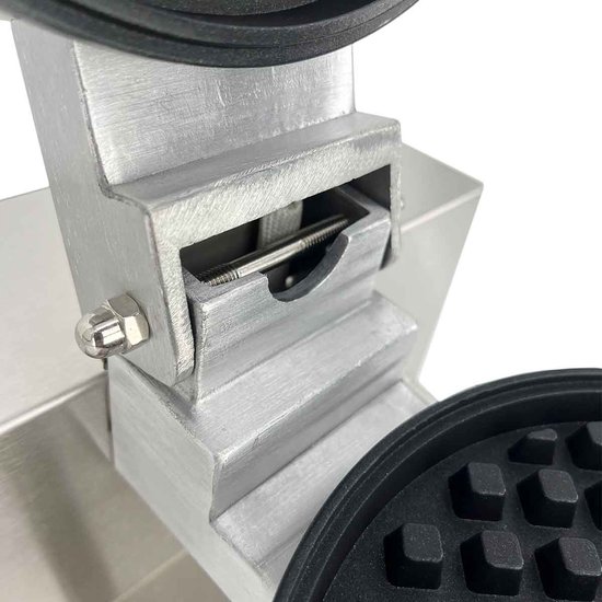 HCB® - Professioneel rond horeca Wafelijzer met timer - 230V ...