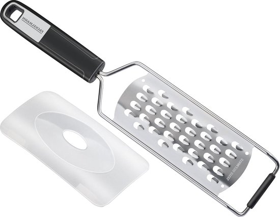 Stainless Steel Coarse Hand Grater - Kitchen Cheese Grater for Hard ...