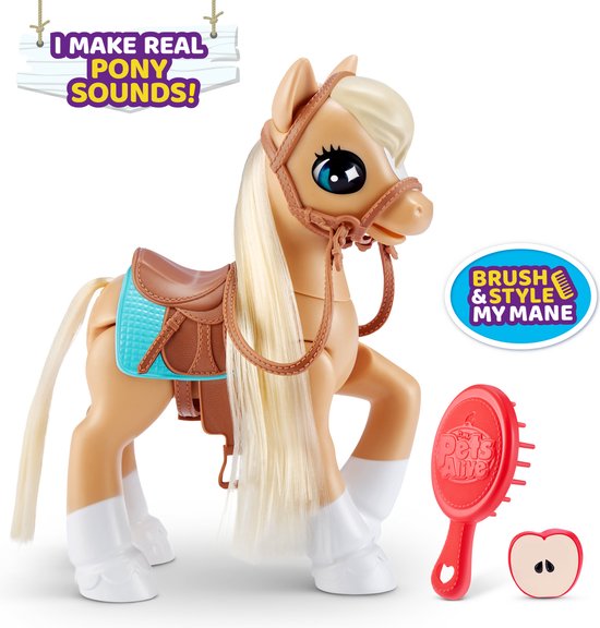 ZURU - Pets Alive - My Magical Pony and Stable - Speelfiguur - 32cm | bol
