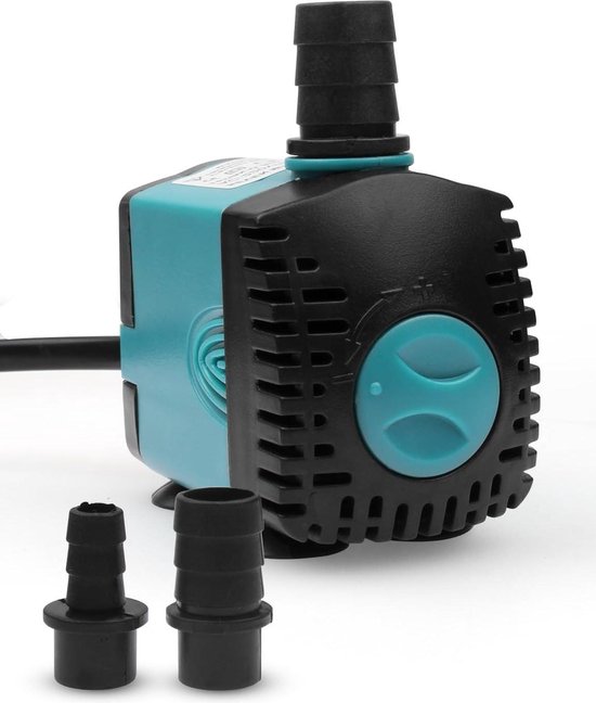 Mini-waterpomp 450 l/u 6 W voor aquaria - vijver en fontein ...
