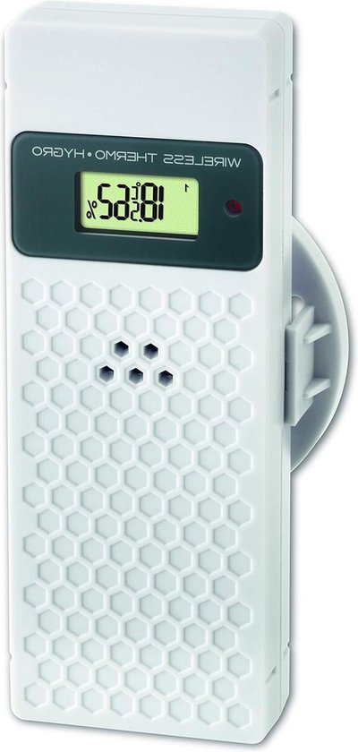 Thermo-hygro-zender met display 30.3245.02 reserve of extra zender wit ...