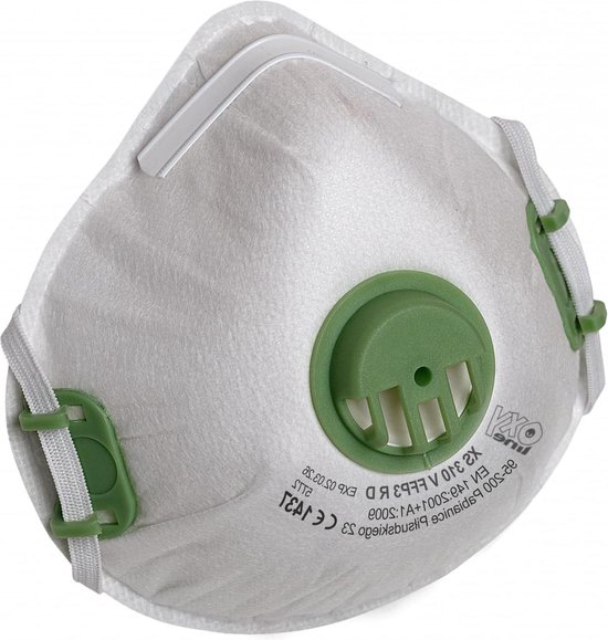 Herbruikbaar adembeschermingsmasker - 10 x XS 310 V FFP3 R D ...