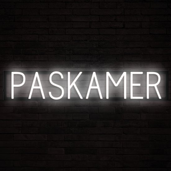 PASKAMER - Lichtreclame Neon LED bord verlicht | SpellBrite | 83,52 x ...