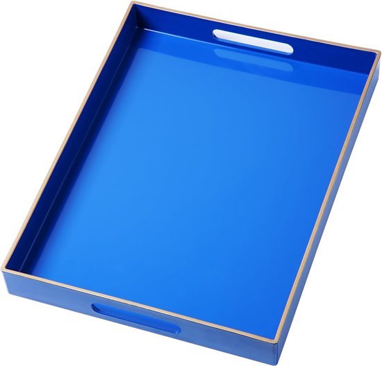 Serving Tray with Handles Ottoman Tray for Living Room, Modern ...