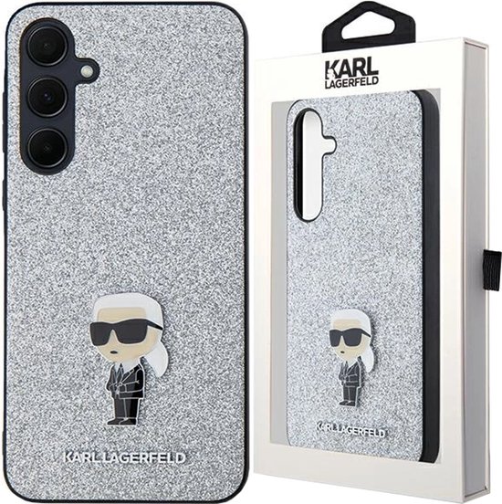 Karl - Lagerfeld - Fixed Glitter Ikonik Logo Metalen Pin Case voor ...
