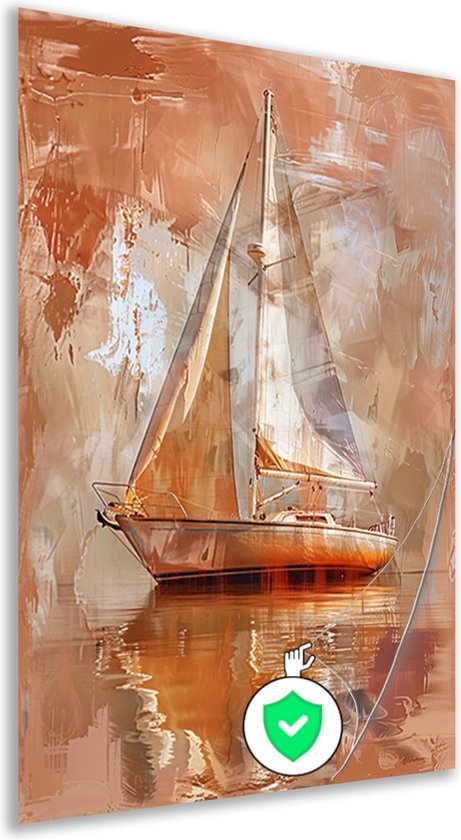 Zeilboot poster - Voertuig posters - Posters Water - Wanddecoratie ...