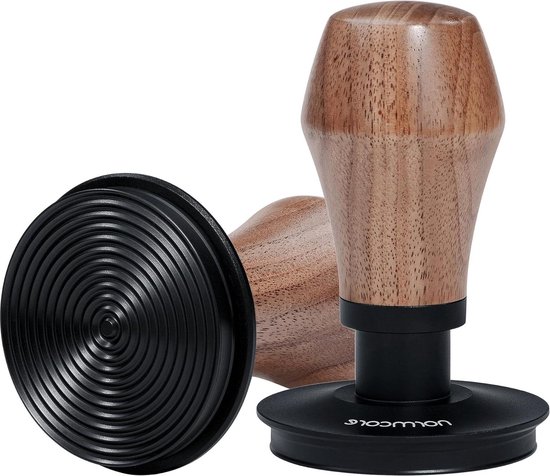 Espresso Coffee Tamper V4 - 585 mm, veerbelaste stamper met titanium ...