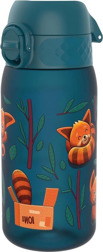 Waterfles 350 ml/12 oz Rode Panda Ontwerp Lekvrij - Veilige ...