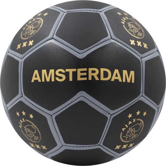 Ajax-bal zwart/goud | bol
