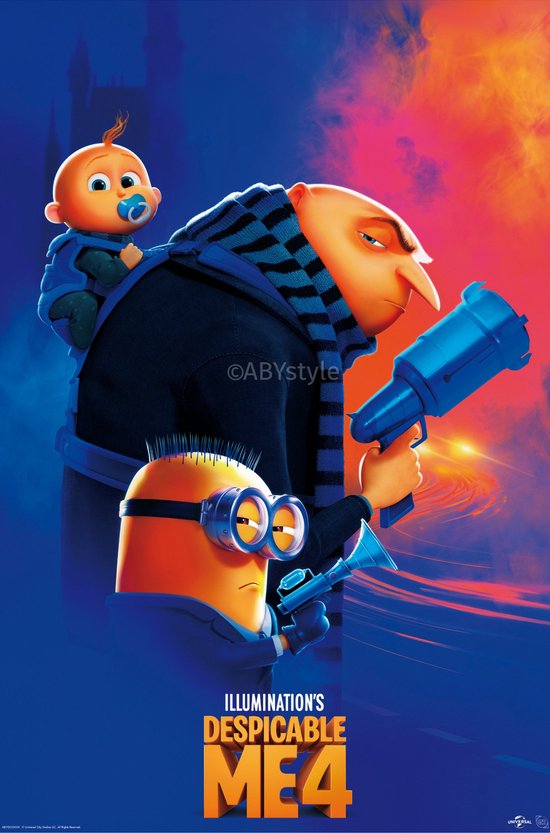 Poster Minions Despicable Me 4 61x91,5cm | bol