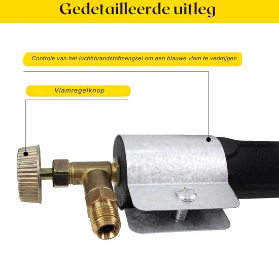 Wokbrander - Kookbrander - Wok Brander – Met 1.5 Meter Slang en 50mbar ...