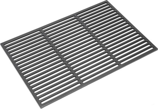 Gietijzeren grillrooster 60 x 40 cm massief - BBQ gasgrill ...