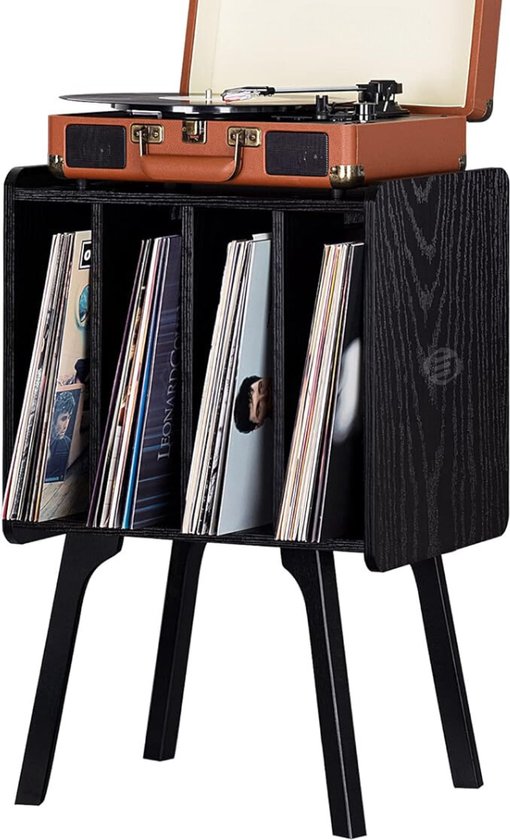 Equivera platenspeler meubel - lp kast - platenspeler kast - vinyl kast ...