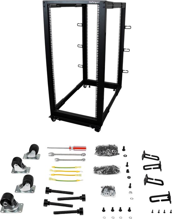 Wall-mounted Rack Cabinet Startech 4POSTRACK25U | bol