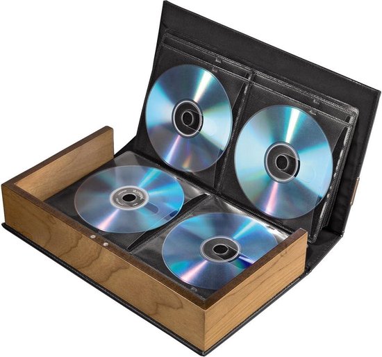 CD-map voor 56 disks - stabiele constructie met houten zijwanden ...