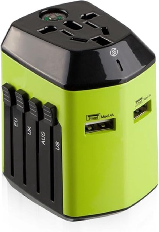 Equivera Internationale Stekker Adapter - Reisstekker - Universele ...