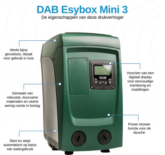 DAB Esybox Mini 3 Hydrofoorpomp | bol
