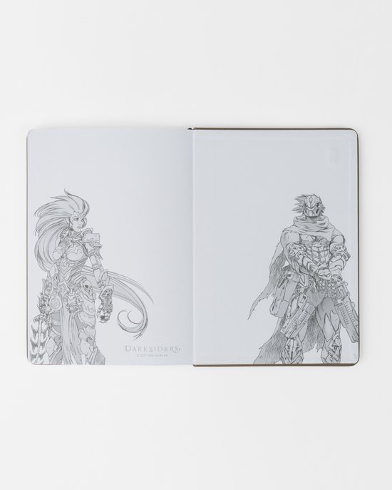 Darksiders Horsemen Notebook bruin - Papier - Fan merch, Gaming | bol