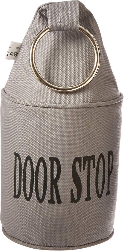 Deurstopper met ring - zwart of grijs - LH146 - Decoratief - 1 stuk ...