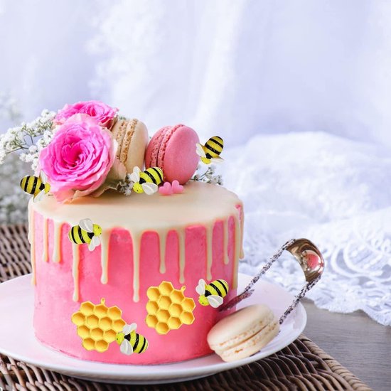 Chocolade vorm siliconen 5 stuks fondant vormen 3D hommel-bloem dier ...