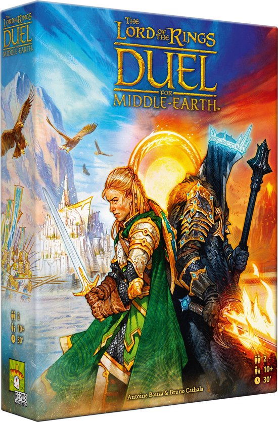 The Lord of the Rings - Duel for Middle Earth - Engelstalig Bordspel | Games | bol