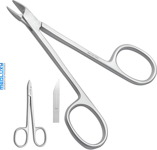 MEDLUXY® - Nagelschaar - Hoektang - 10 cm - 10 mm - MP0203 (ingegroeide ...