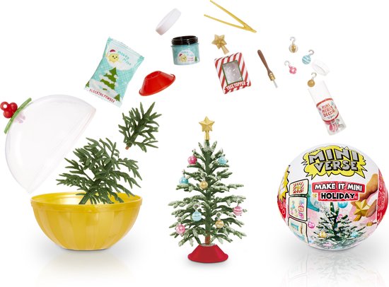 Miniverse Make It Mini Holiday Diner: feestdagenfilm - Knutselen – DIY ...
