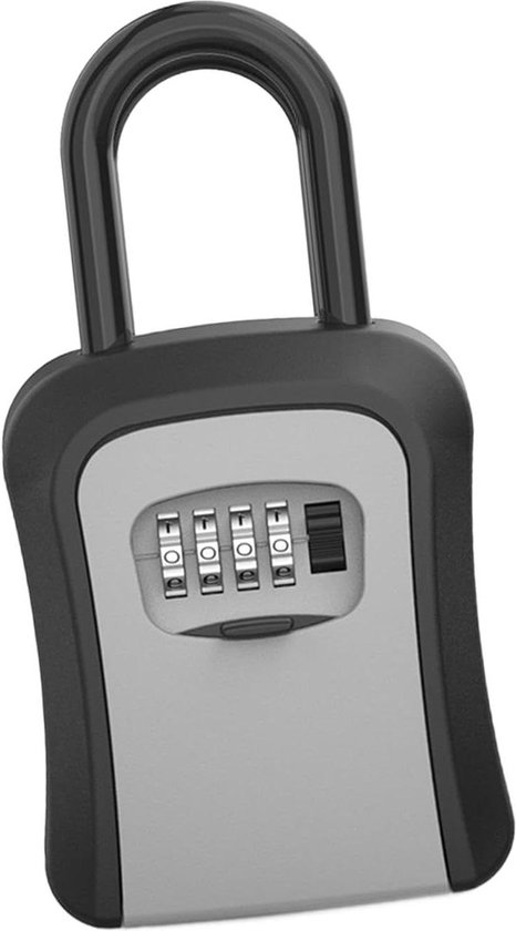 4-cijferige cijfercode sleutelkluis met beugel - weerbestendig ...