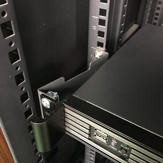 Server Rack Depth Extender - 105 cm diep verzonken rack mount adapter ...
