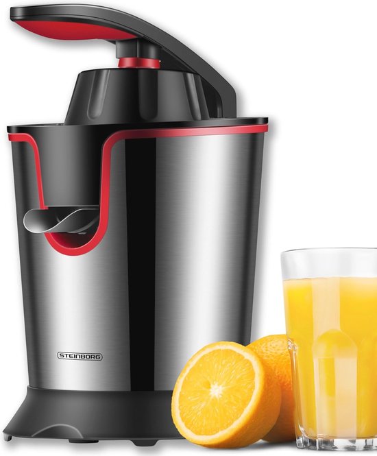 Elektrische Citruspers met Longlife-Motor en Roestvrijstalen Zeef ...