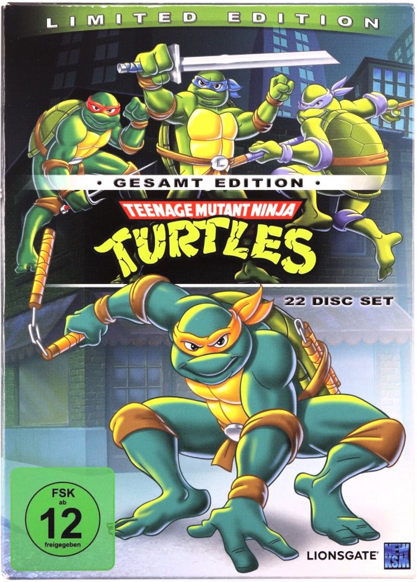 Teenage Mutant Ninja Turtles 1980 Dvd Complete Set Buy Teenage Mutant