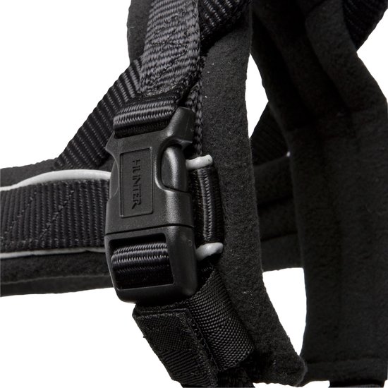 Hunter Norwegian tuig zwart extra large - 72 - 90 x 3,8 cm - 1 stuk | bol