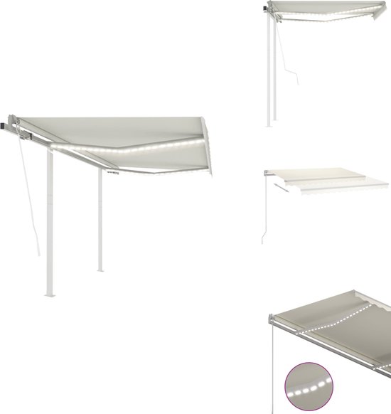 vidaXL Uitschuifbare Luifel - Uitschuifbare Luifels - Uittrekbare Luifel - Uittrekbare... | bol