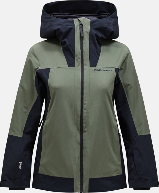 Peak Performance Rider Tech Insulated Jacket W Pine Needle / Black M | bol