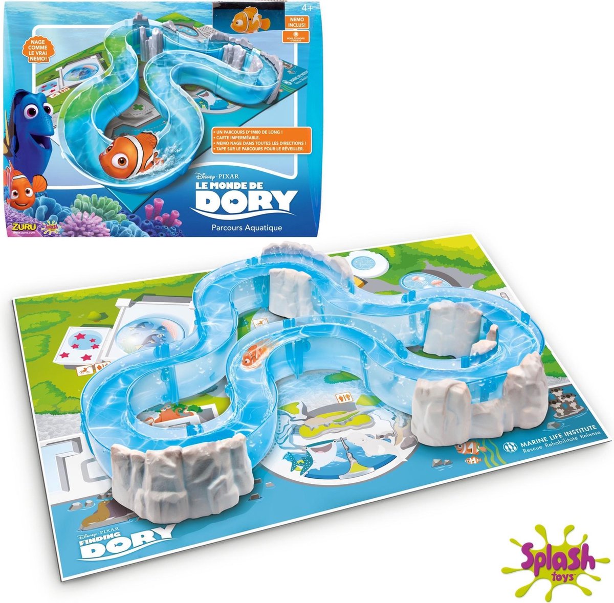 Splash-Toys Le Monde De Dory - Nemo Parcours Aquatique | bol.com