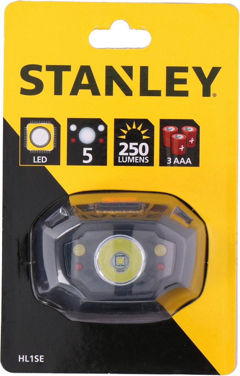 Stanley Hoofdlamp Led Met Hoofdband 7,5 Cm Grijs | bol.com