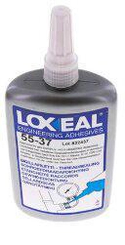 Loxeal 55-37 Rood 250 ml Schroefdraad afdichter - 55-37-250-LOXEAL | bol