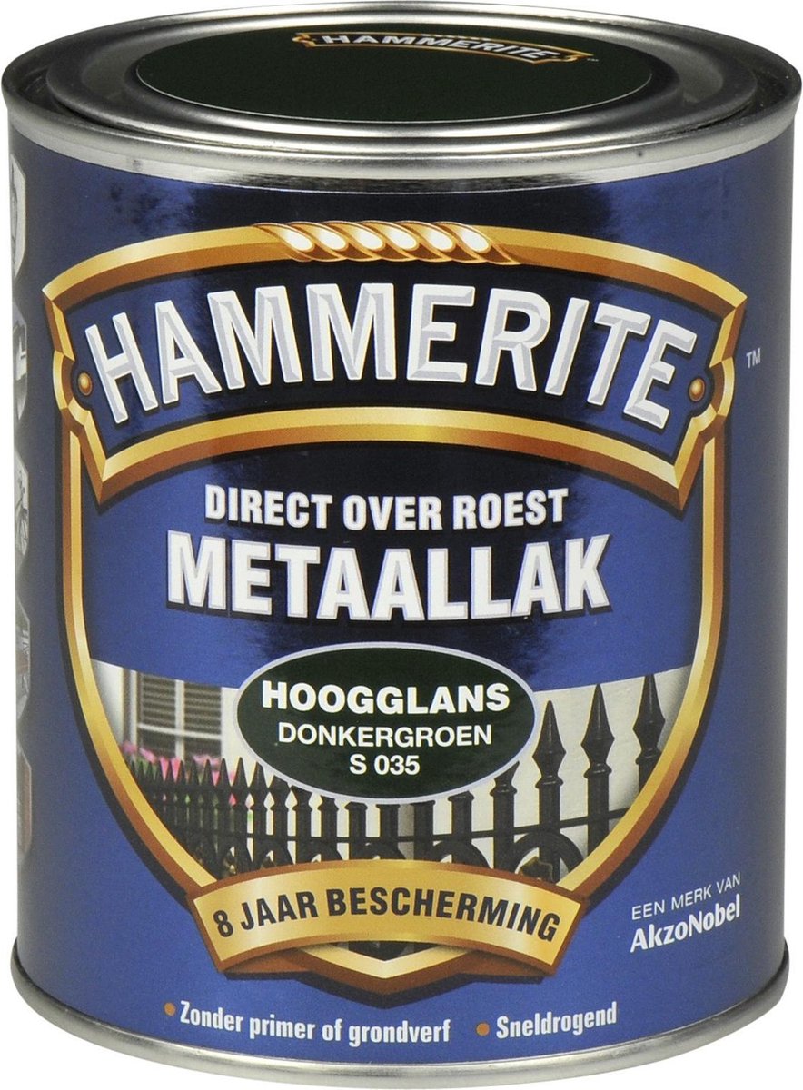 Hammerite High Gloss Dark Green S035 750ML | bol.com