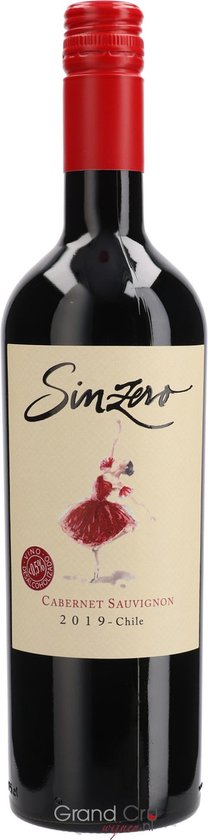 SinZero Cabernet Sauvignon Reserva - Alcoholvrije wijn - 1 x 75 cl | bol