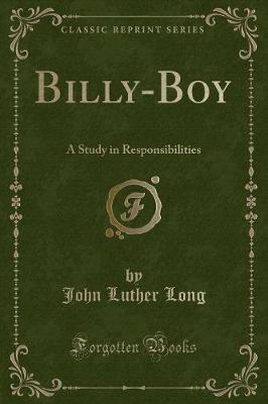 Billy-Boy, John Luther Long | 9780243276189 | Boeken | bol.com