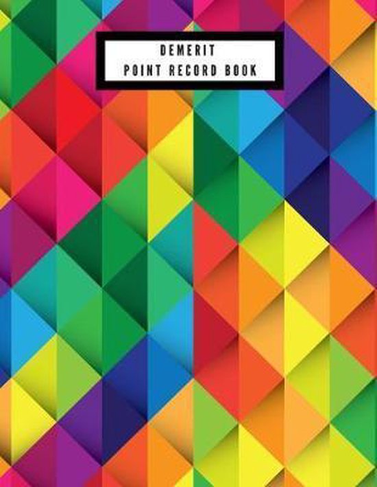Demerit Point Record Book | 9781698127422 | Jason Soft | Boeken | bol.com
