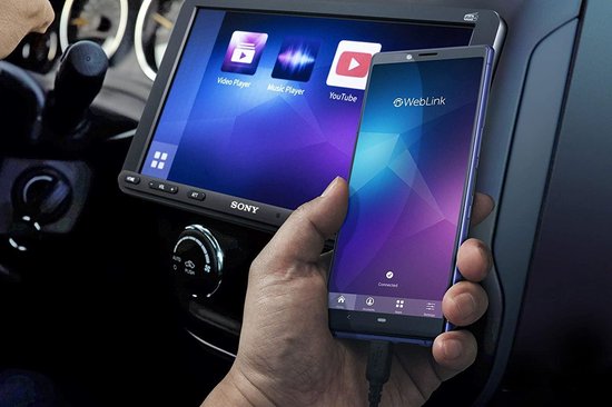 Sony XAV-AX8050D Autoradio - CarPlay & Android Auto - 1-DIN Inbouw | bol