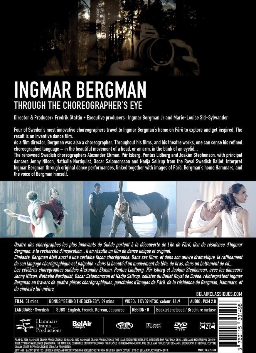 Bergman / Through Choreo Eye, Joakim Stephenson | Muziek | bol.com