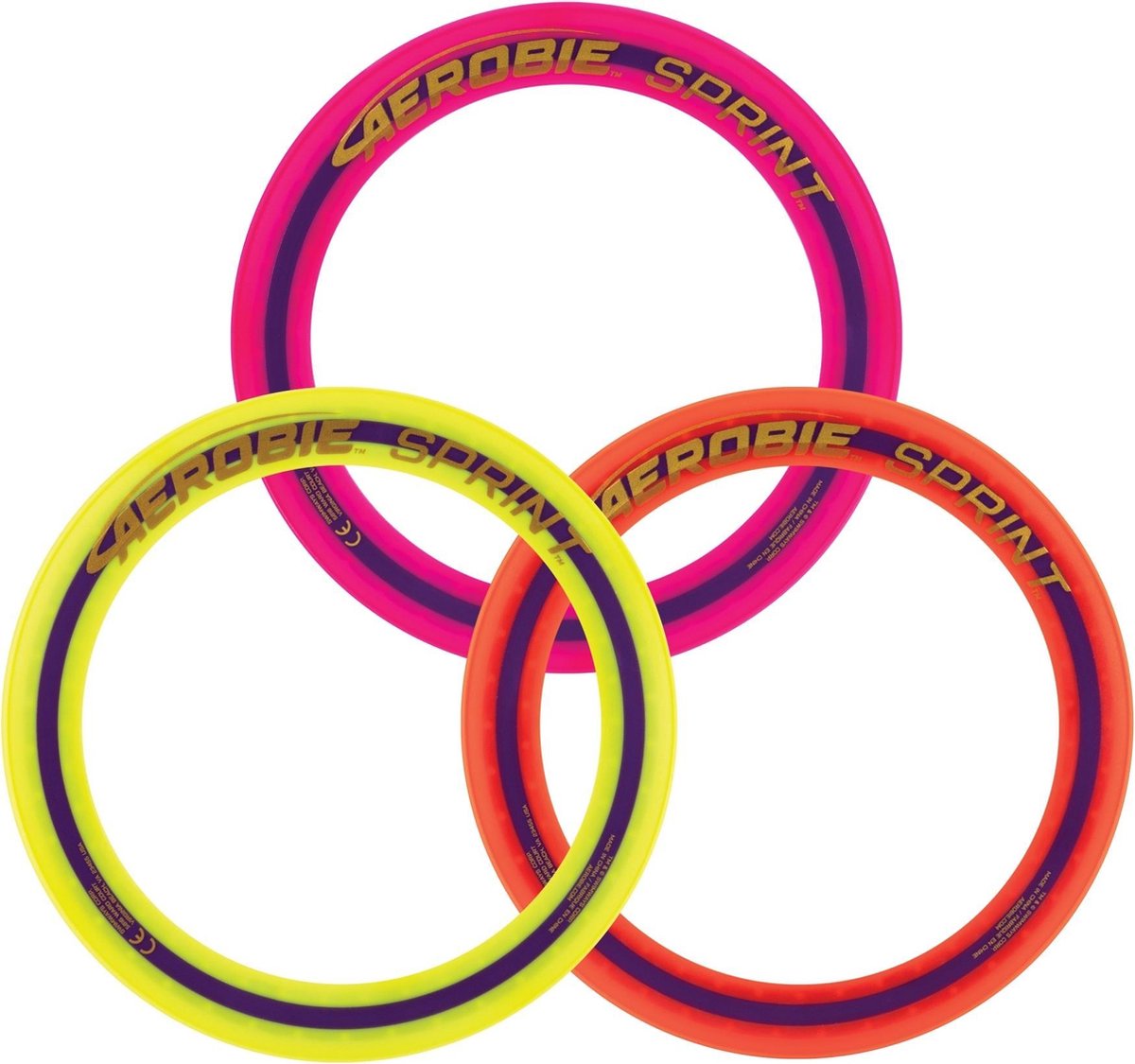 Aerobie Frisbee Sprint Ring 25 Cm Oranje | bol.com